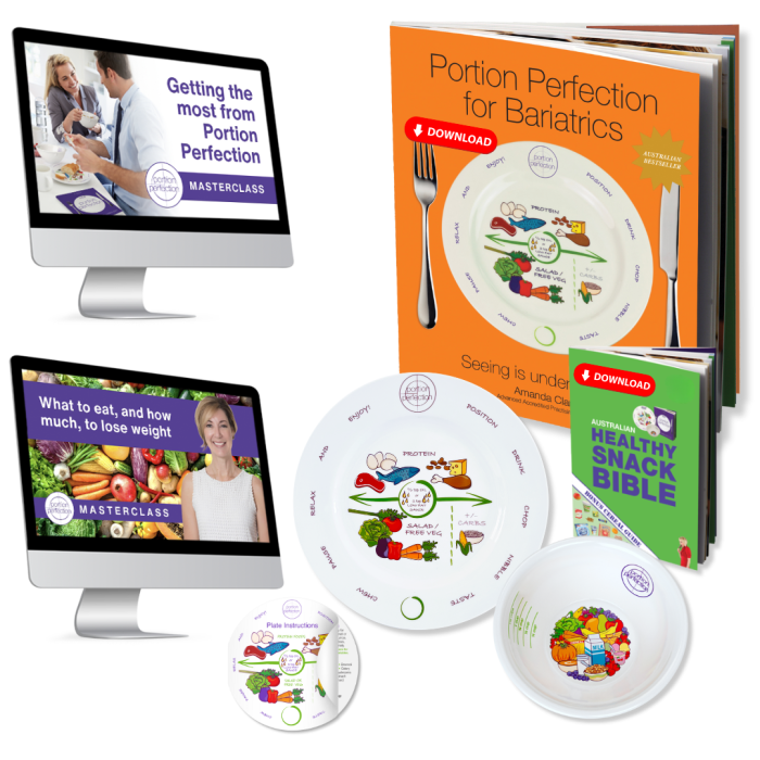 Portion Perfection Bariatric Porcelain eBooks Starter Pack with ...