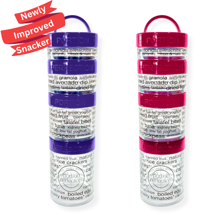 Portion Perfection Snacker Purple | Great Ideas in Nutrition