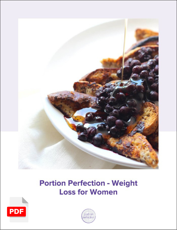 Portion Perfection - Weight Loss for Women Meal Plan | Great Ideas in ...