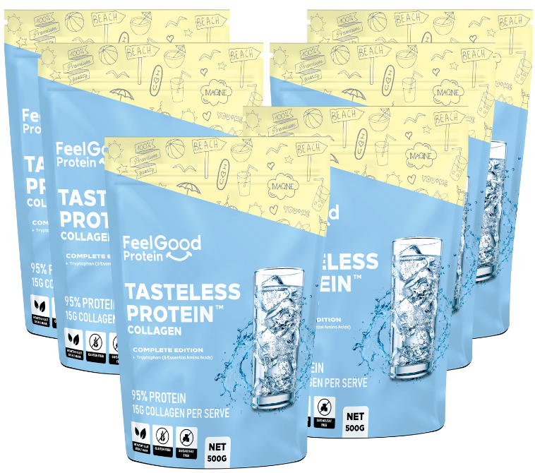 Tasteless Protein Powder: Feel Good Protein Powder & Water | Great ...